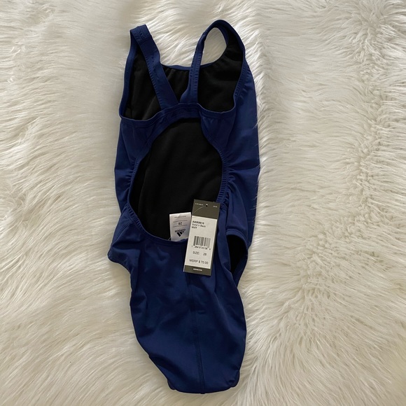 adidas | Swim | New Wtagadidas Navy Blue Pc Bathing Suit 28 | Poshmark